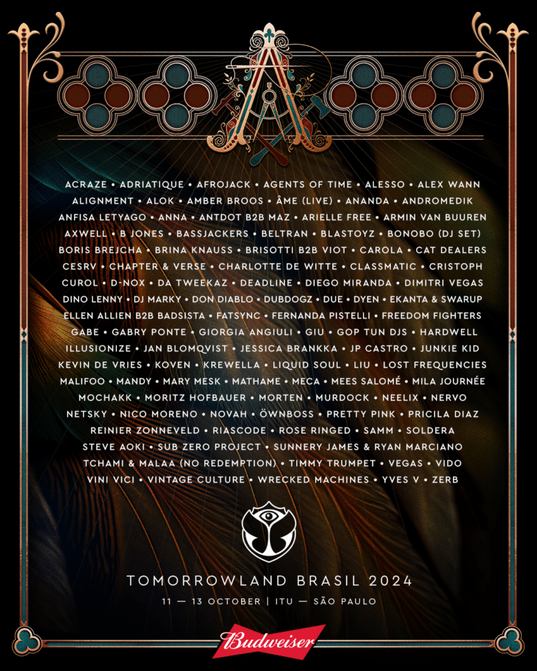 Tomorrowland Brasil Drops Off Fantastic 2024 Lineup | EDM Identity