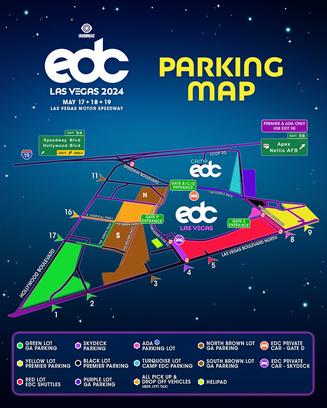 EDC Las Vegas 2024 Set Times, Festival Map, And Essential Info | EDM Identity