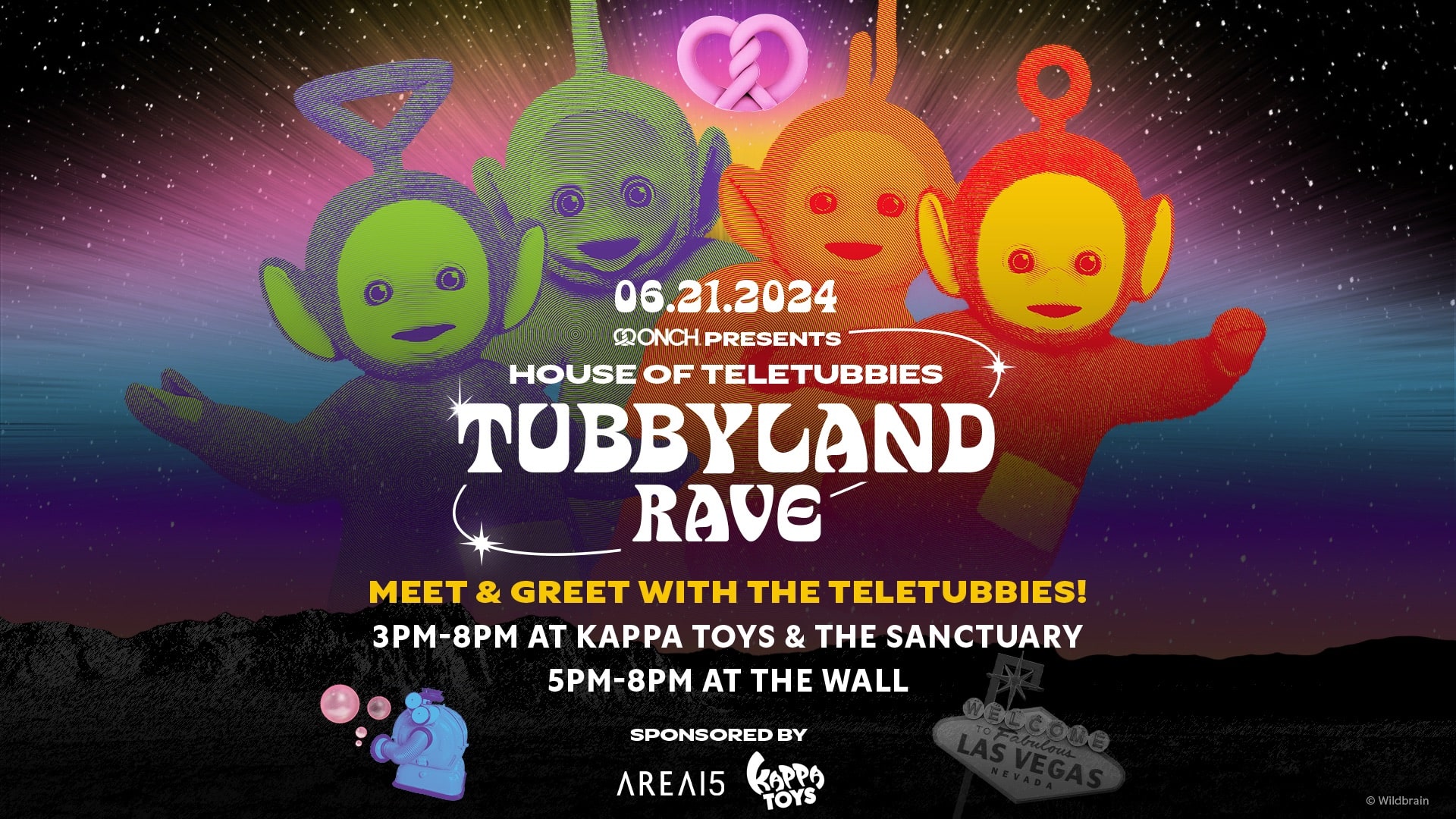 AREA15 is Hosting a Teletubbies Rave This Month | EDM Identity