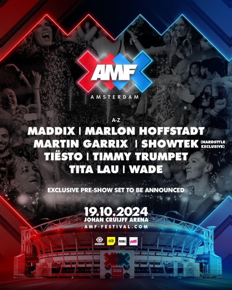 AMF Reveals Stacked Lineup for 2024 Edition | EDM Identity