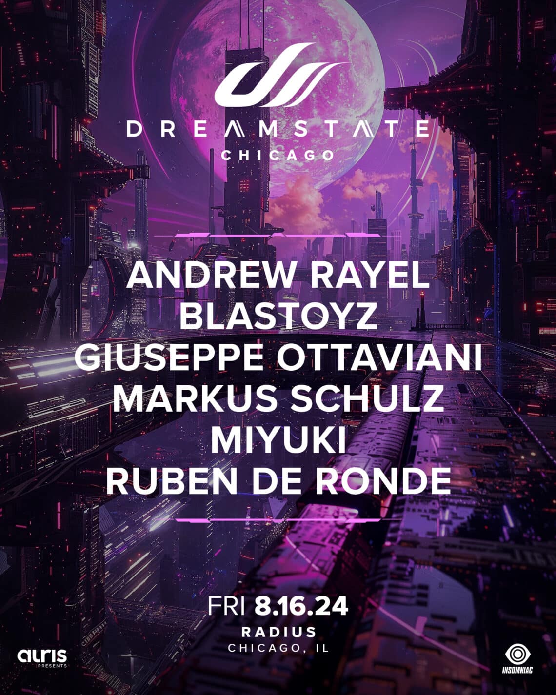 Dreamstate Chicago Reveals Lineup For Debut Edition | EDM Identity
