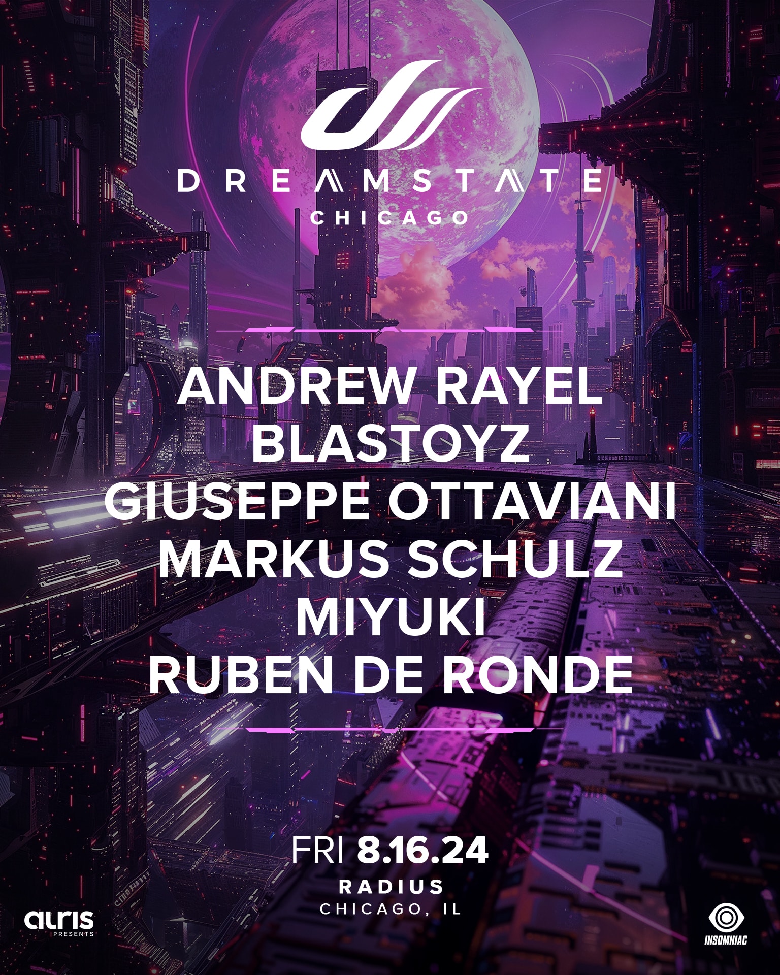 Dreamstate Chicago Reveals Lineup For Debut Edition | EDM Identity