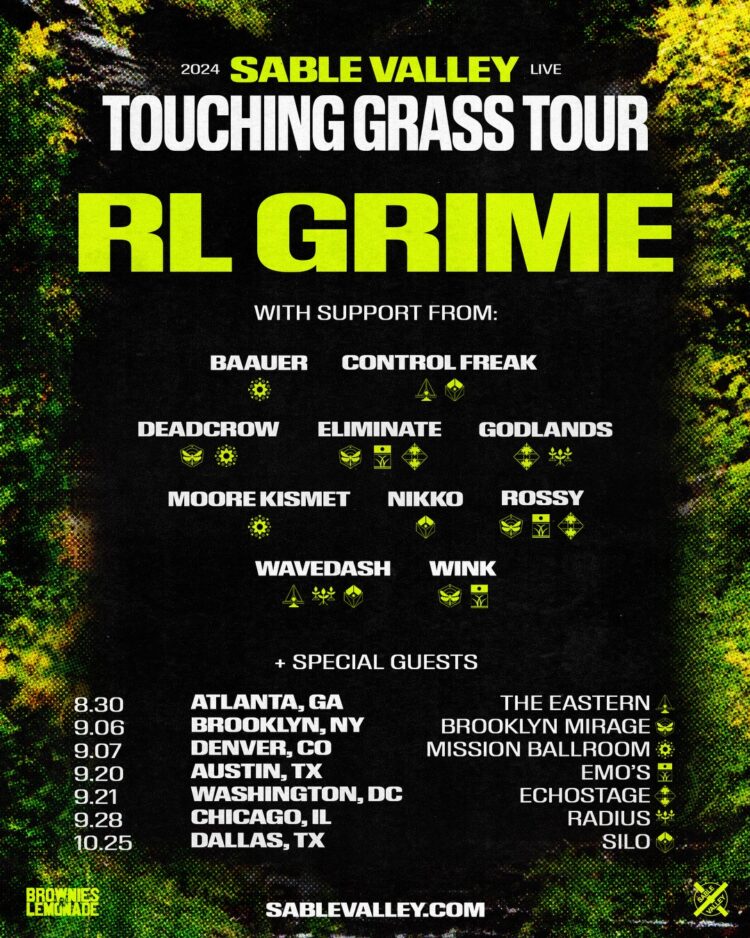 RL Grime's Sable Valley Announces Dates For Touching Grass Tour | EDM ...