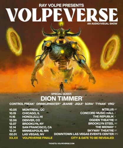 Ray Volpe Announces North American Tour Around Volpeverse Audivisual ...