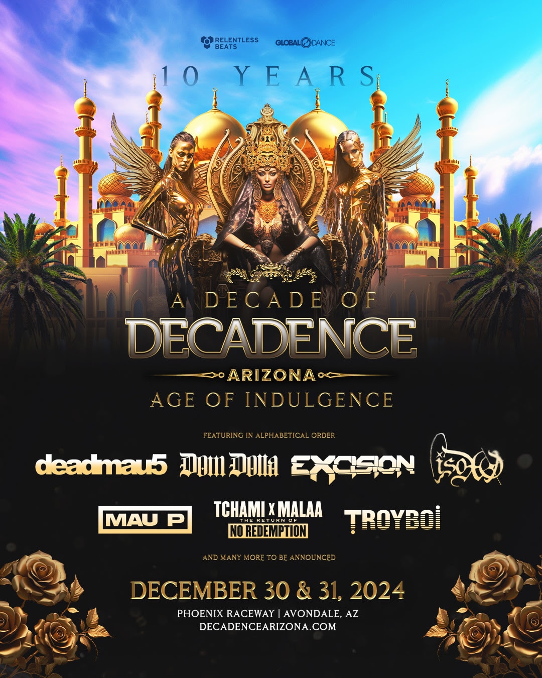 Decadence Arizona Drops Phase 1 Lineup For 10-Year Anniversary Event ...