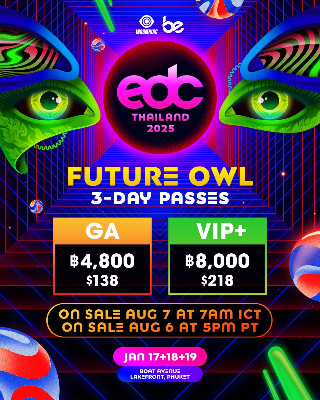 EDC Thailand Drops Ticket And Travel Package Info For Debut Edition ...