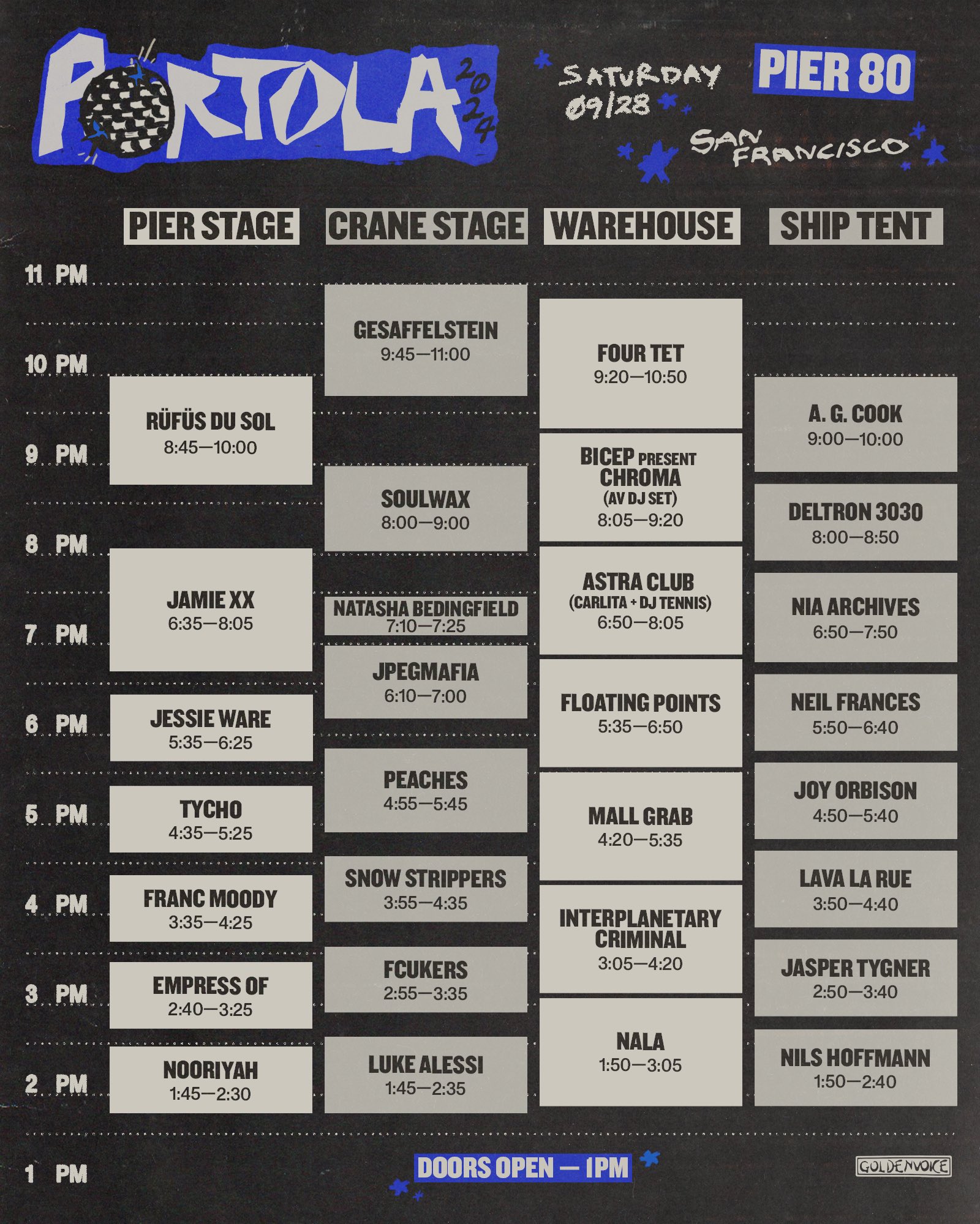 Portola Festival 2024 Set Times And Essential Info | EDM Identity
