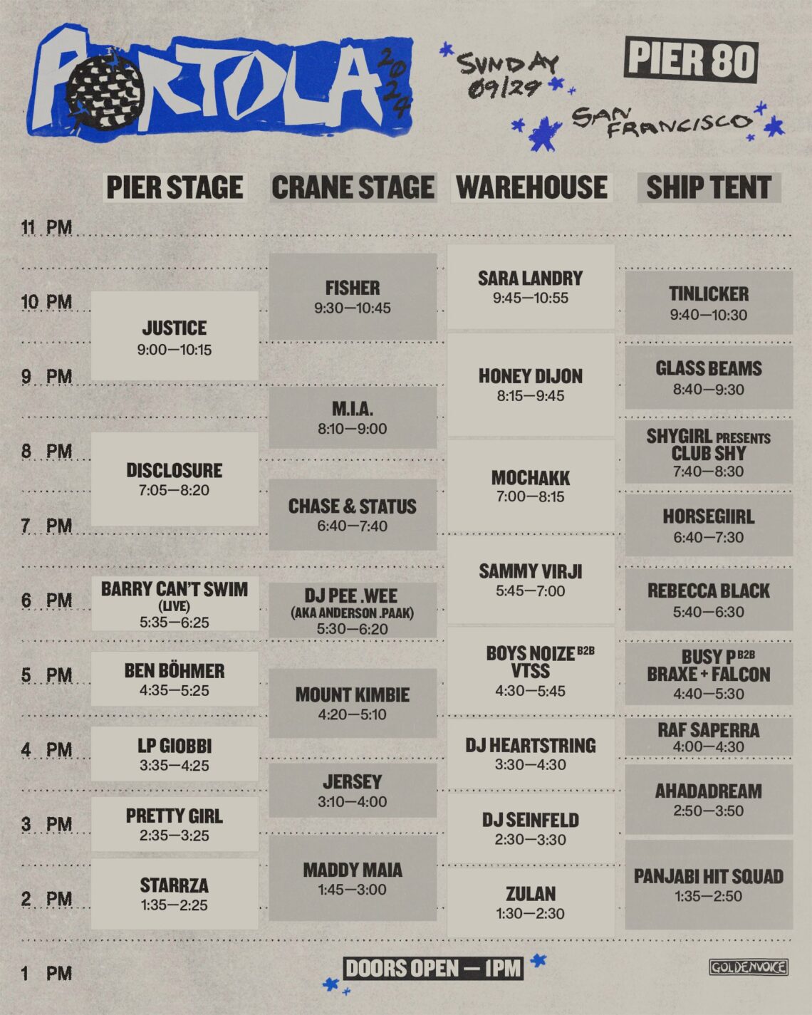 Portola Festival 2024 Set Times And Essential Info | EDM Identity