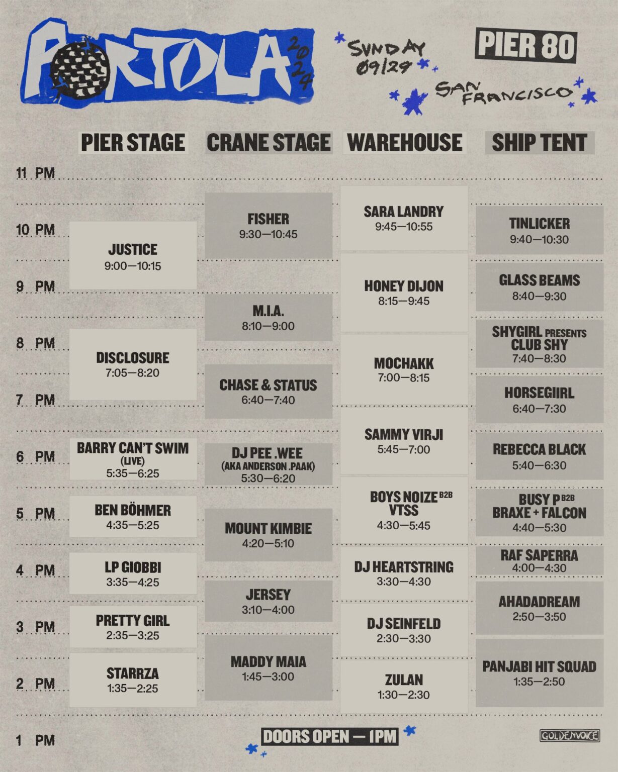 Portola Festival 2024 Set Times And Essential Info | EDM Identity