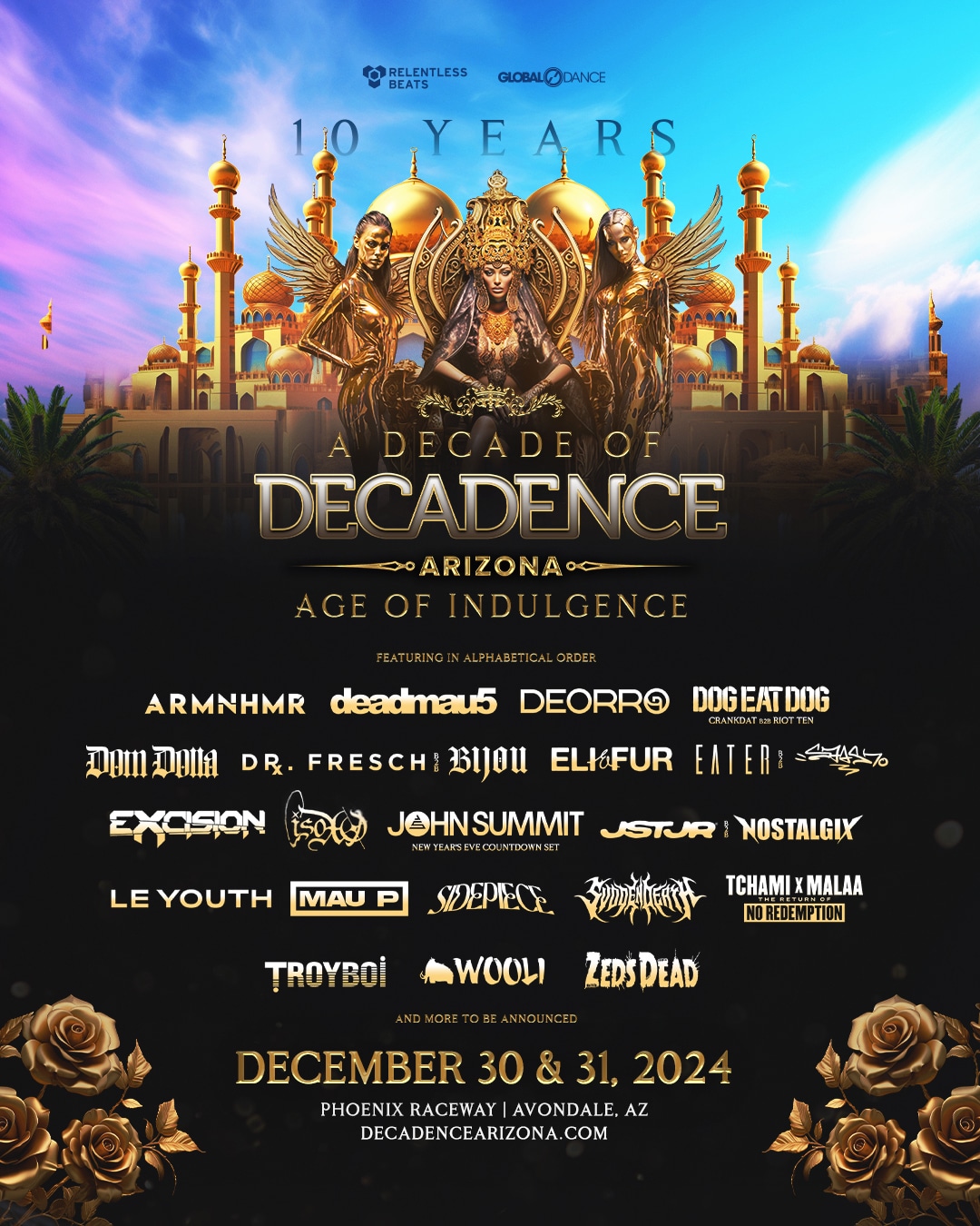Decadence Arizona Adds More Power To 2024 Lineup | EDM Identity