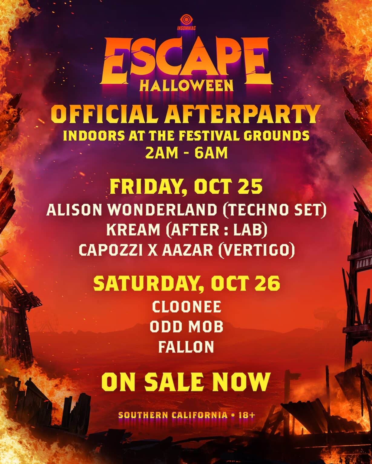 Escape Halloween 2024 Set Times, Map, And Essential Info | EDM Identity