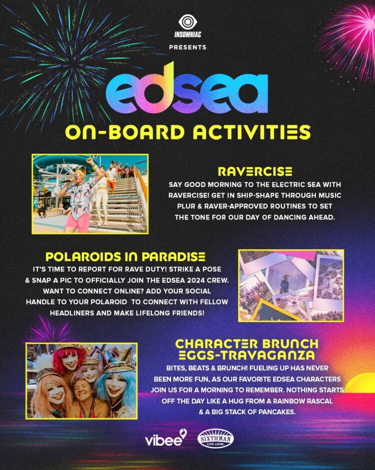 EDSea 2024 Set Times, Activities Schedule, And Essential Info | EDM ...