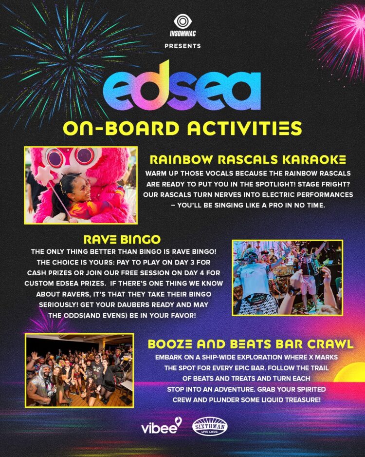 EDSea 2024 Set Times, Activities Schedule, And Essential Info | EDM ...