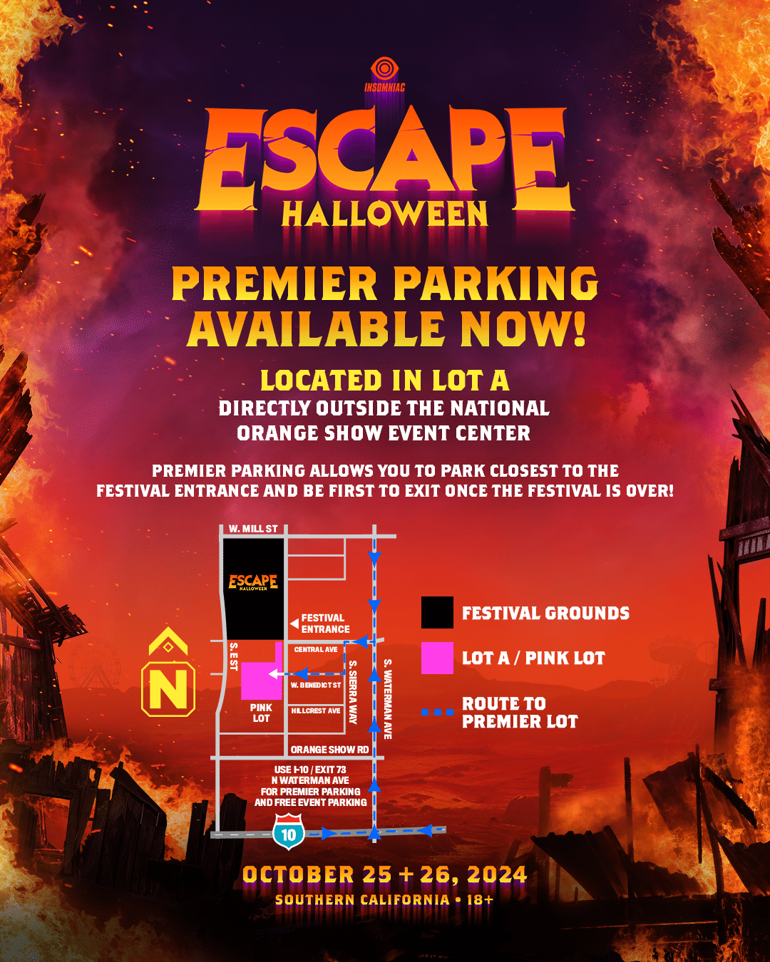 Escape Halloween 2024 Set Times, Map, And Essential Info | EDM Identity