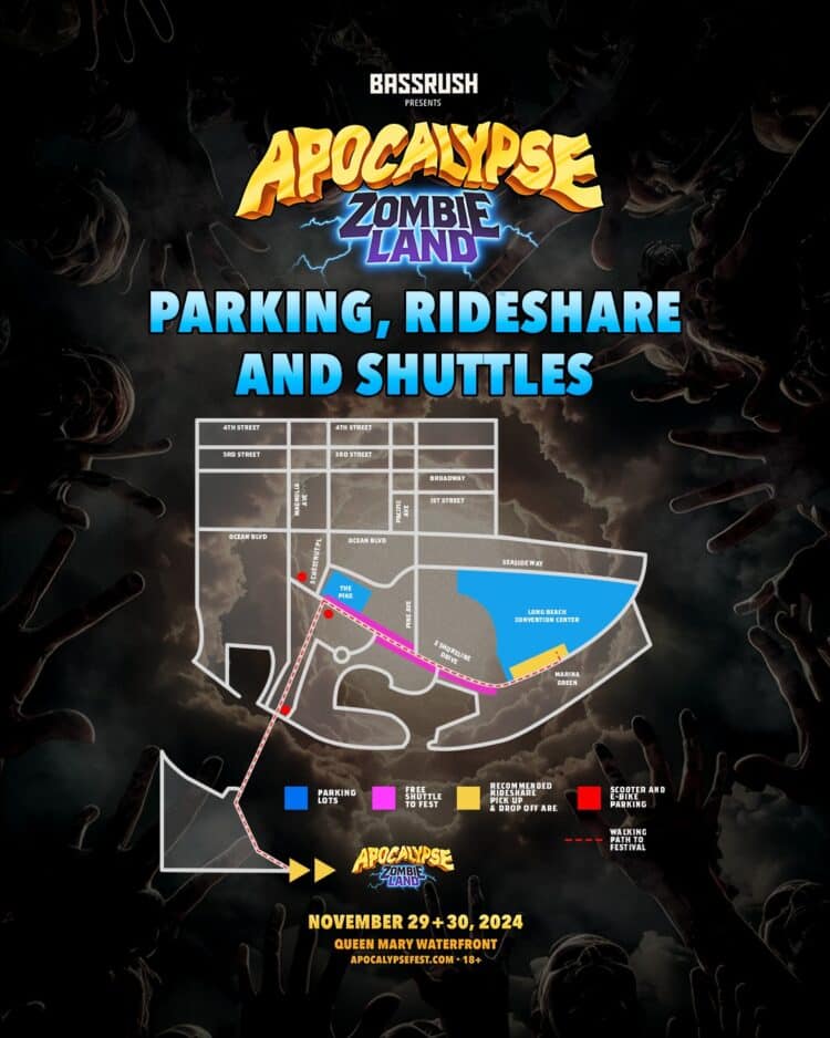Apocalypse Zombieland 2024 Set Times And Essential Information | EDM ...