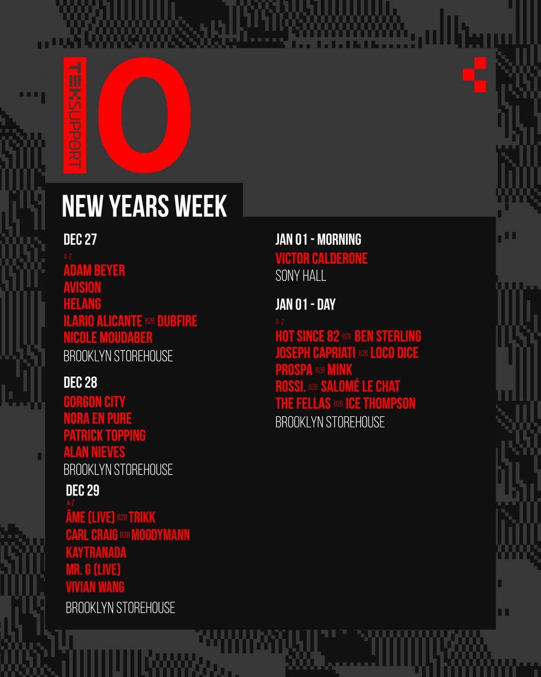 Teksupport To Kick Off Ten-Year Anniversary With "New Years Week ...