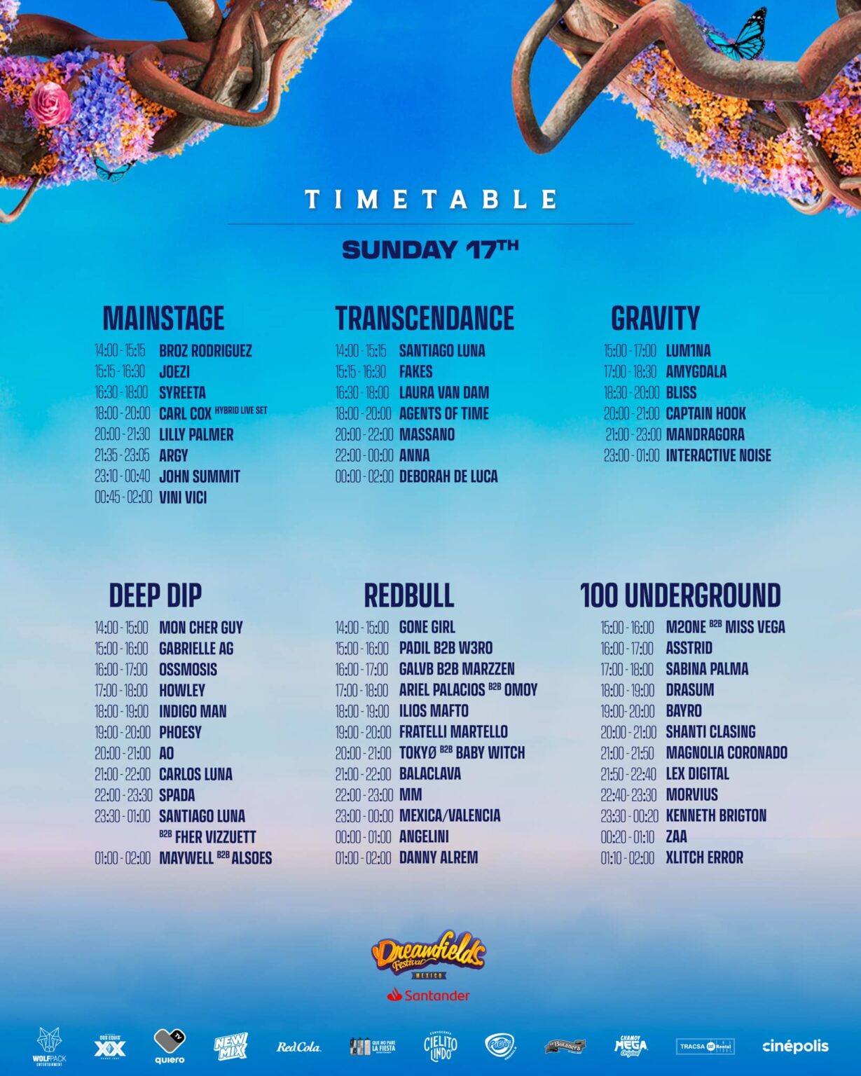 Dreamfields México 2024 Set Times And Essential Information | EDM Identity