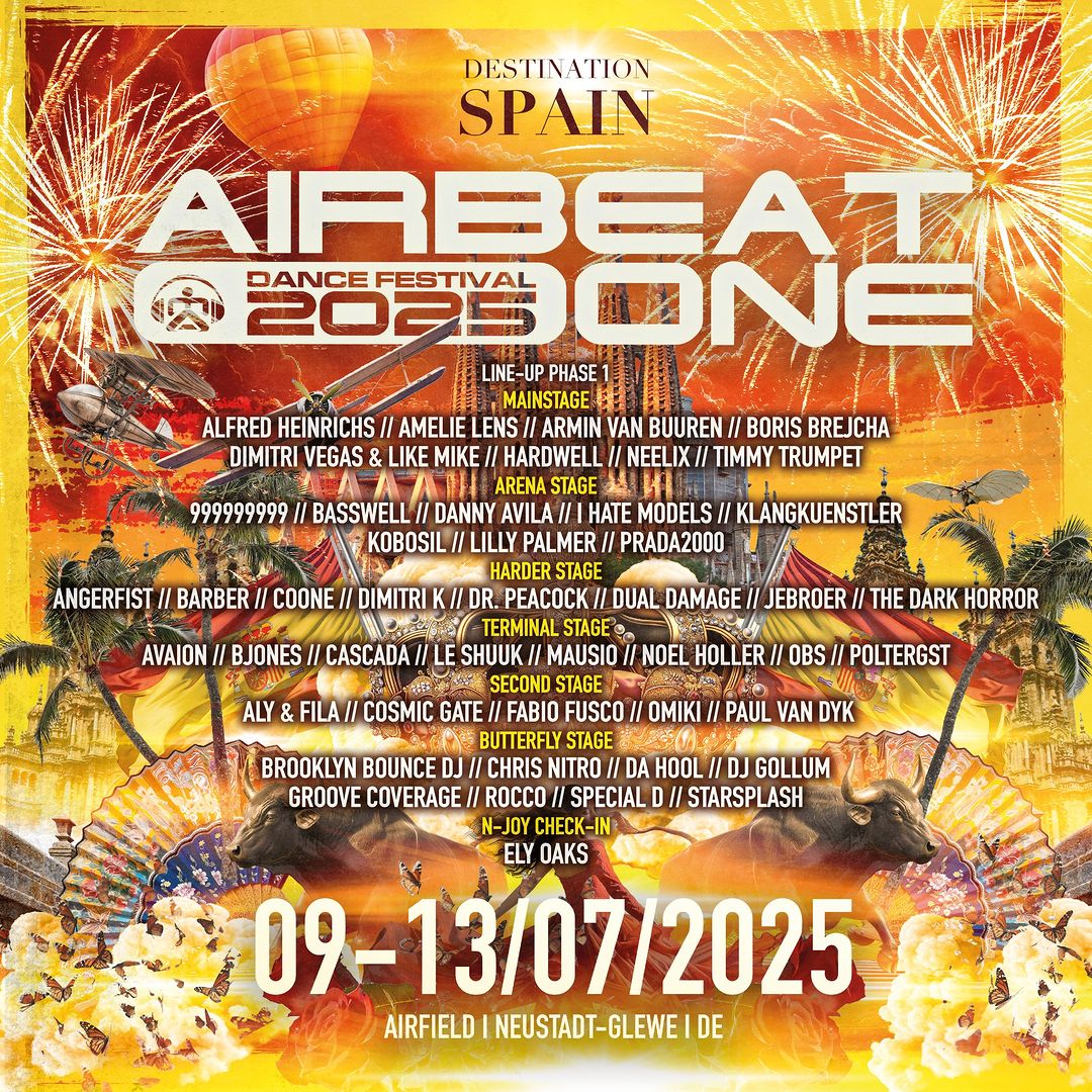 AIRBEAT ONE Announces First Phase Of 2025 Lineup | EDM Identity