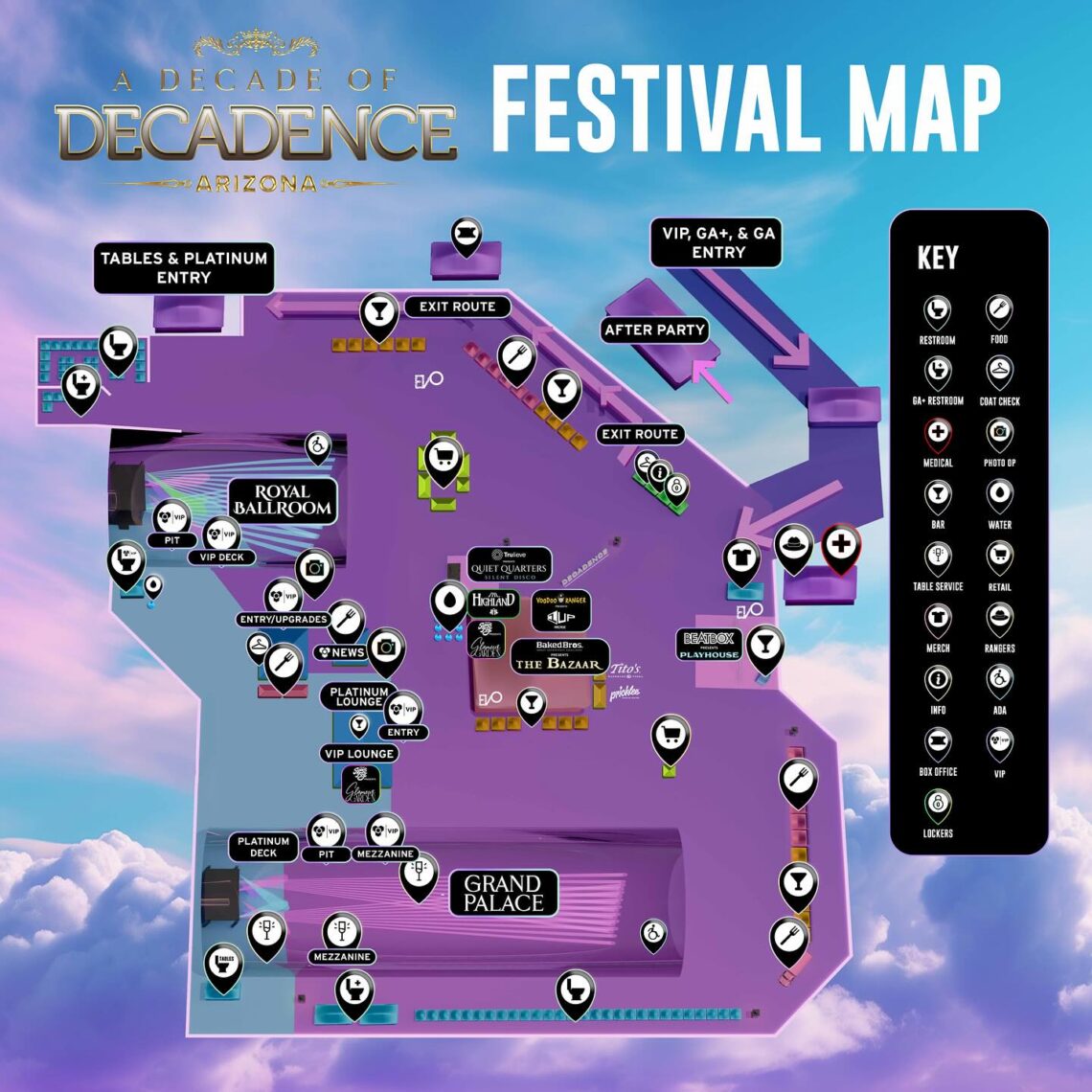 Decadence Arizona 2024 Set Times And Essential Information | EDM Identity