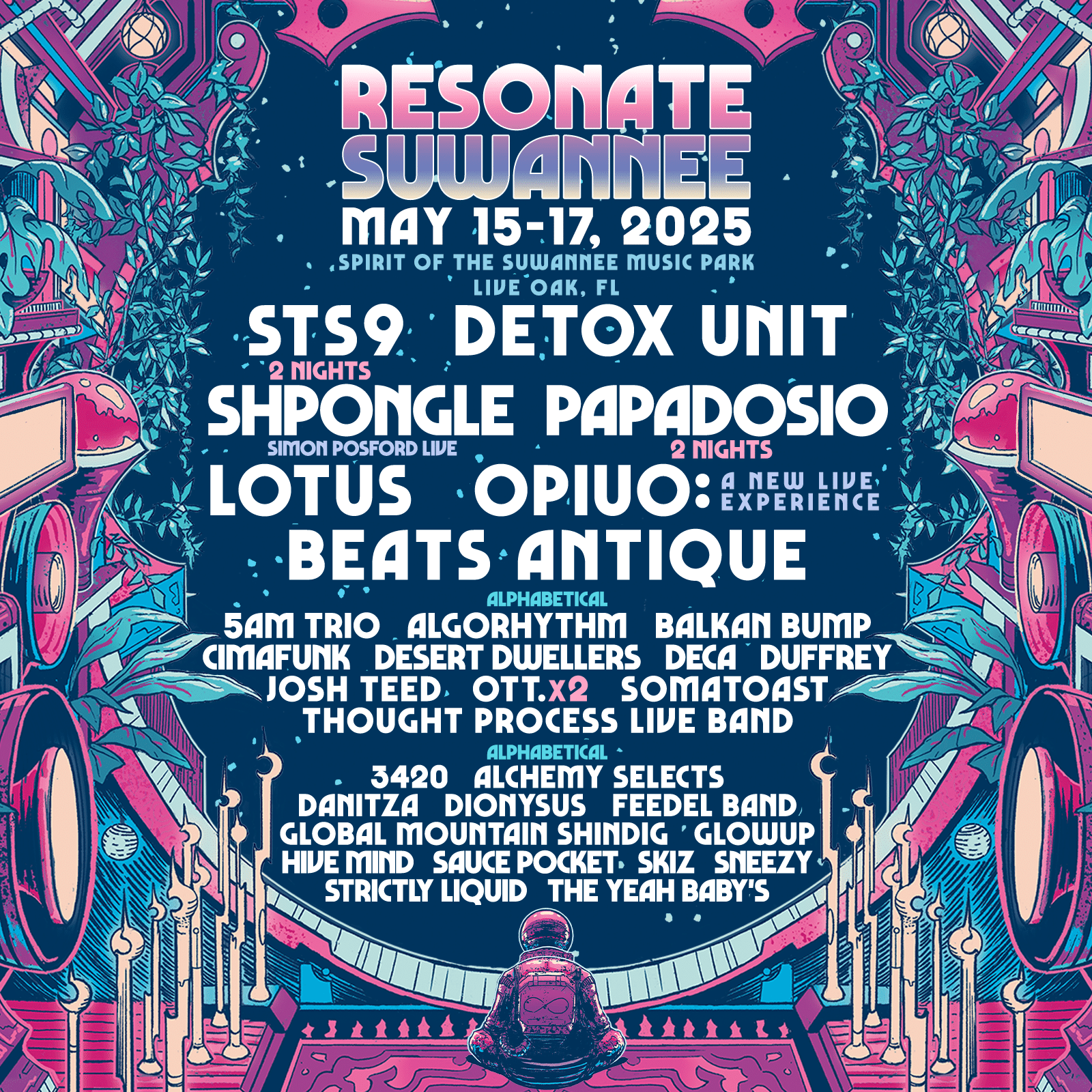 Resonate Suwannee Festival Drops Remarkable Lineup For Fifth Edition | EDM Identity
