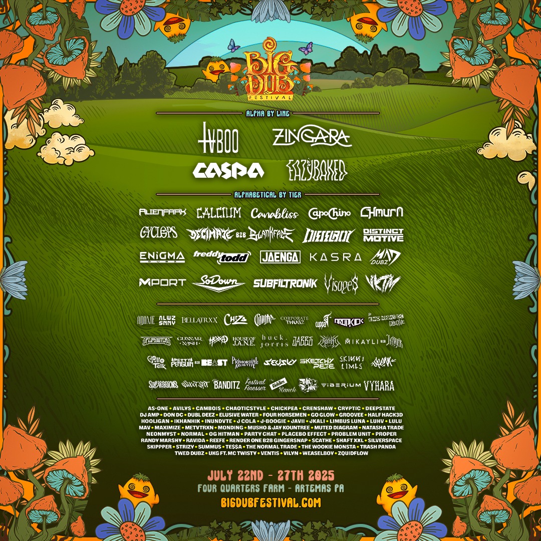 Big Names In Bass Music Abound On The Big Dub Festival 2025 Lineup | EDM Identity