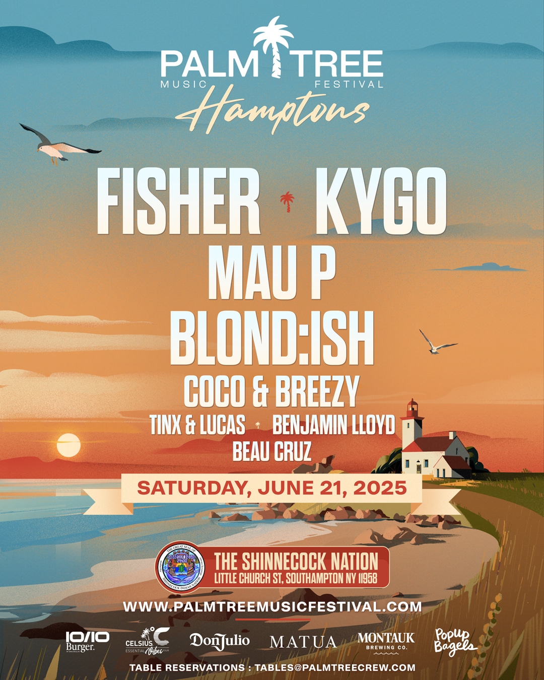 Palm Tree Music Festival Hamptons Drops Lineup For 2025 Edition | EDM ...