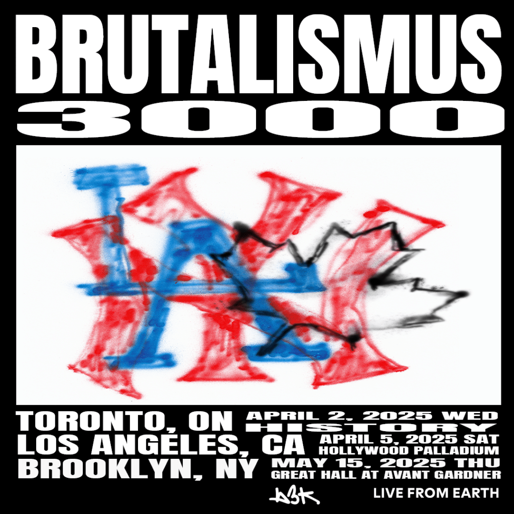 Brutalismus 3000 To Return To North America In Spring 2025 | EDM Identity