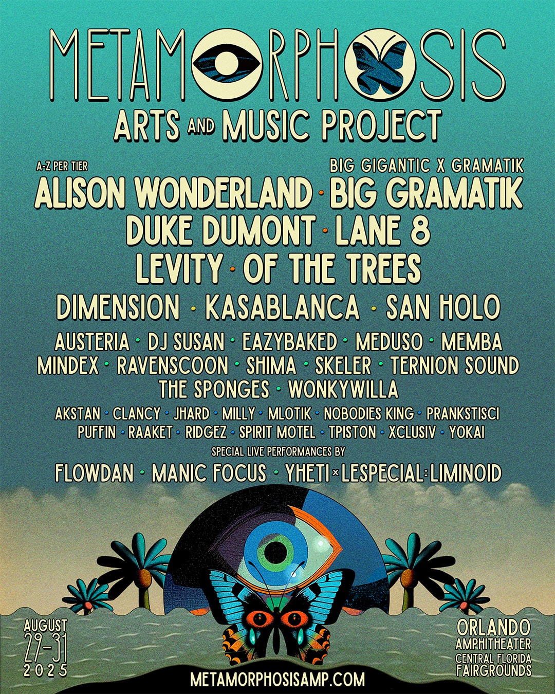 Lineup Announced For Metamorphosis Arts And Music Project’s Orlando Debut | EDM Identity
