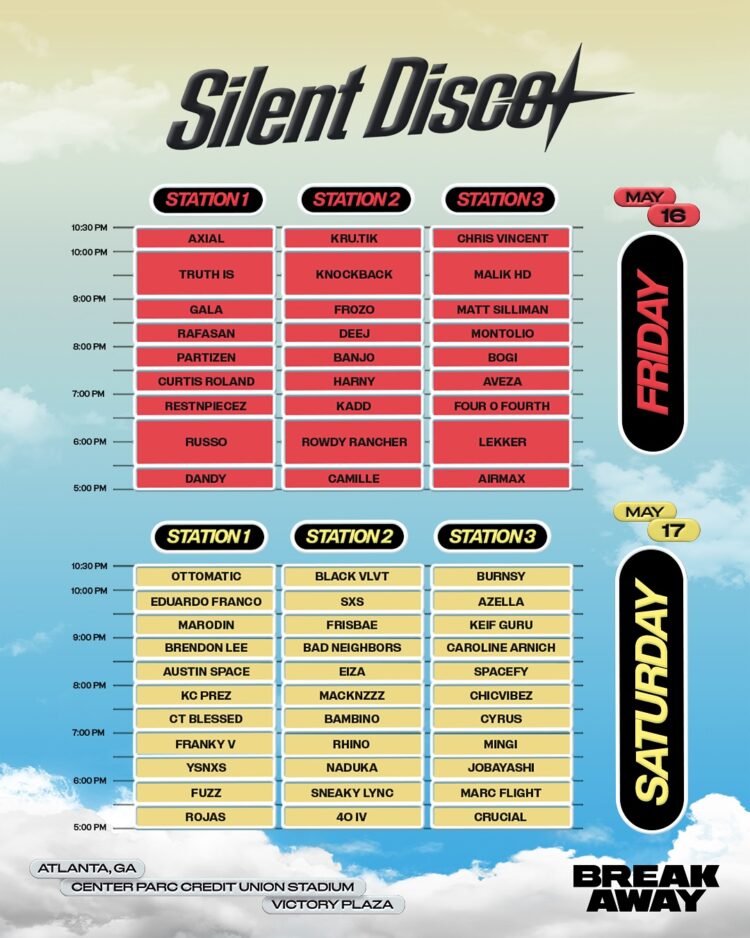 Breakaway Atlanta 2025 Set Times, Maps, And Essential Information | EDM ...