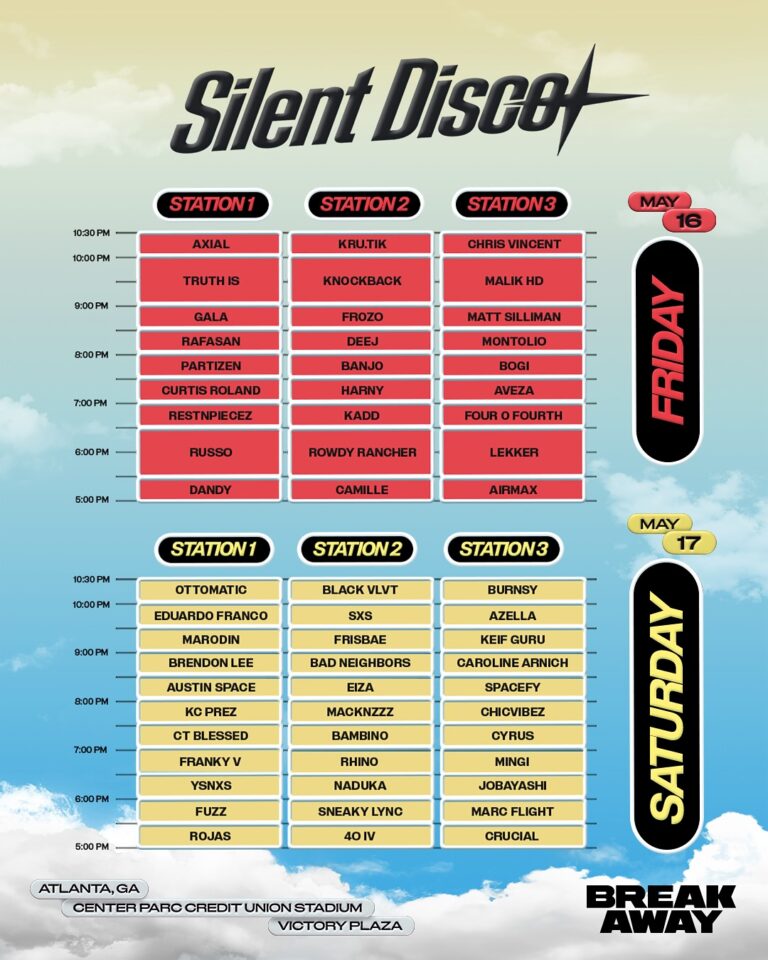 Breakaway Atlanta 2025 Set Times, Maps, And Essential Information | EDM ...
