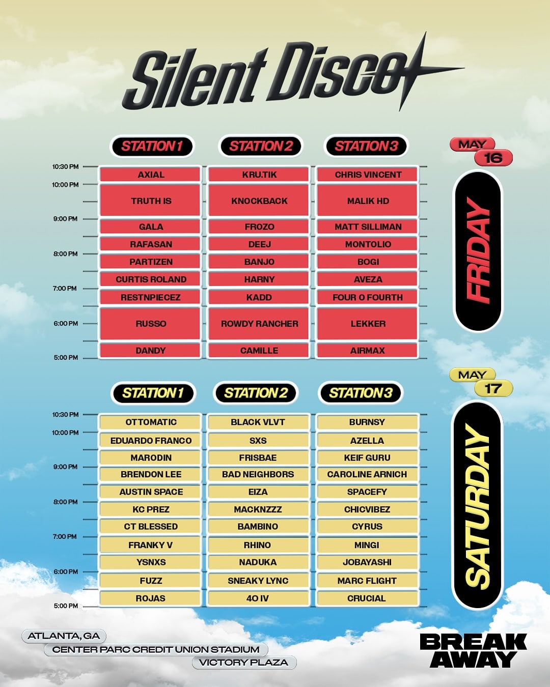 Breakaway Atlanta 2025 Set Times, Maps, And Essential Information | EDM ...