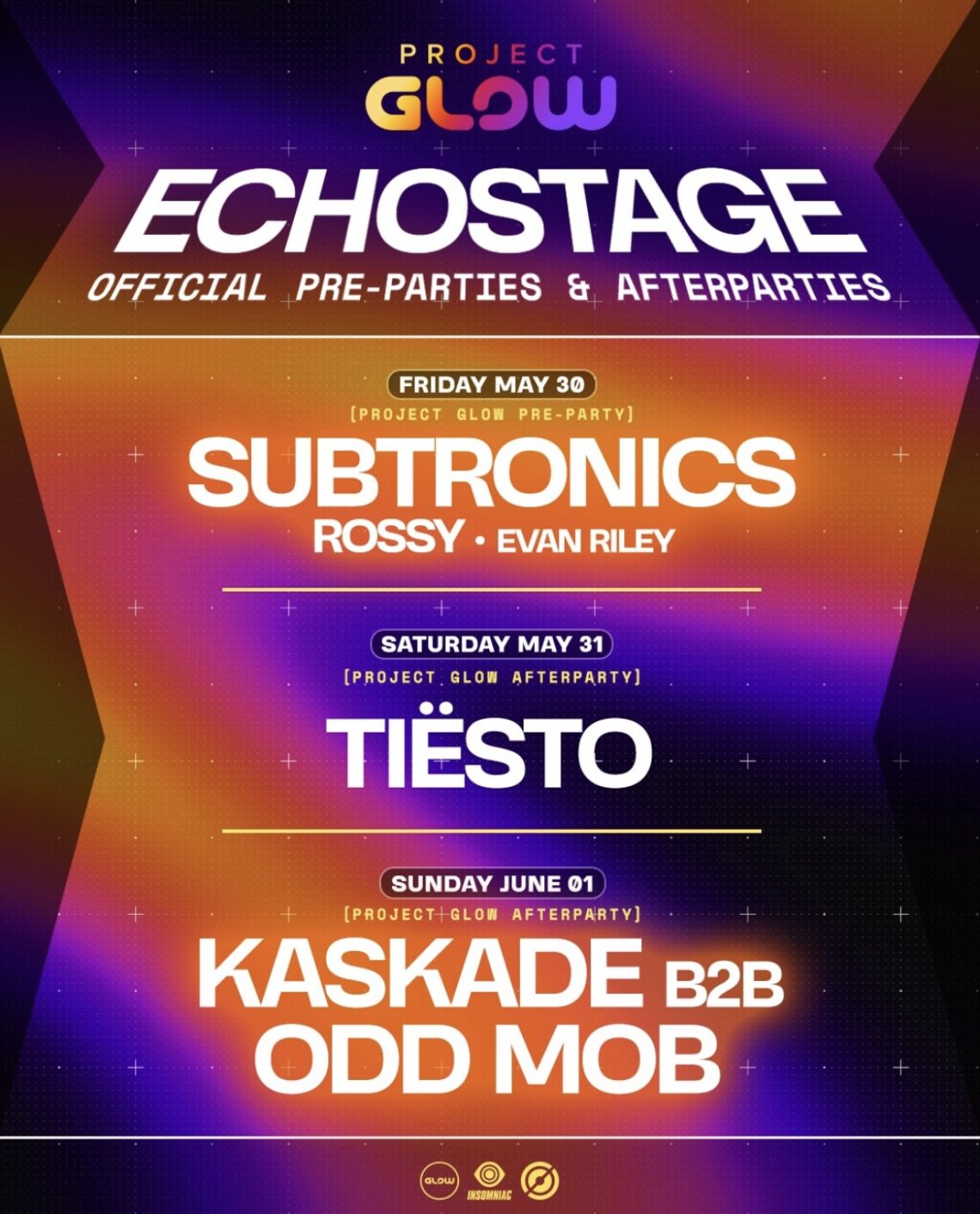 Project GLOW 2025 Set Times And Essential Info | EDM Identity