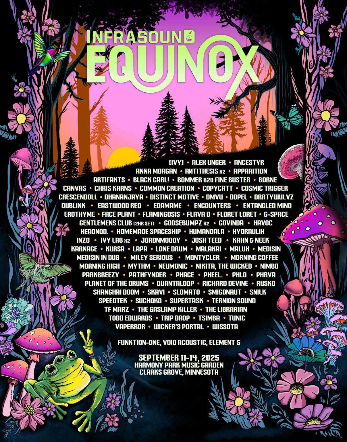 Infrasound Equinox Drops A 2025 Lineup For The Heads | EDM Identity