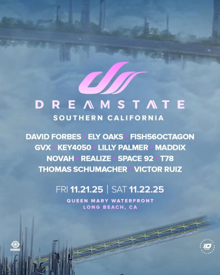 Dreamstate SoCal Caps Off 2025 Lineup With Tiësto Trance Set | EDM Identity