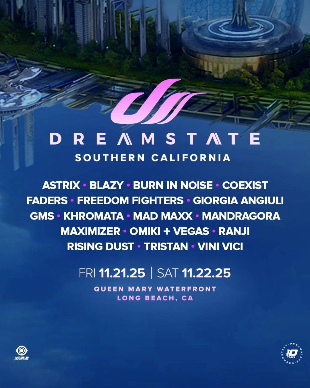 Dreamstate SoCal Caps Off 2025 Lineup With Tiësto Trance Set | EDM Identity