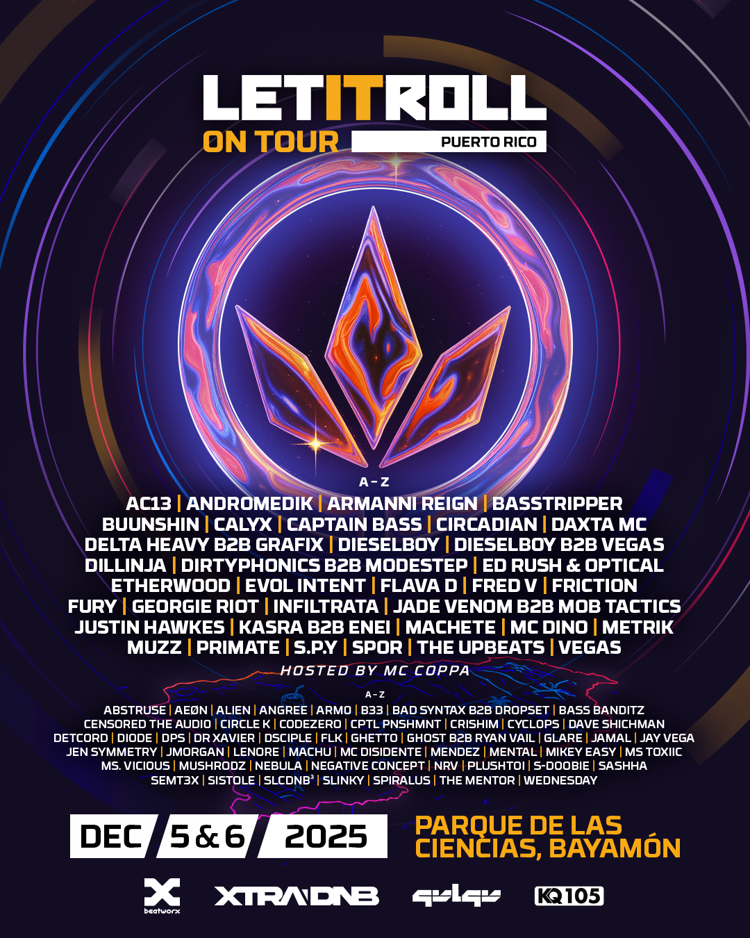 Let It Roll On Tour: Puerto Rico Lineup Dazzles Drum And Bass Fans ...