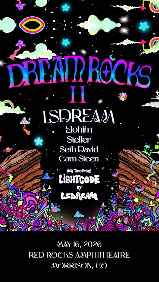 LSDREAM Announces Return To Red Rocks For DREAMROCKS II In May 2026 ...